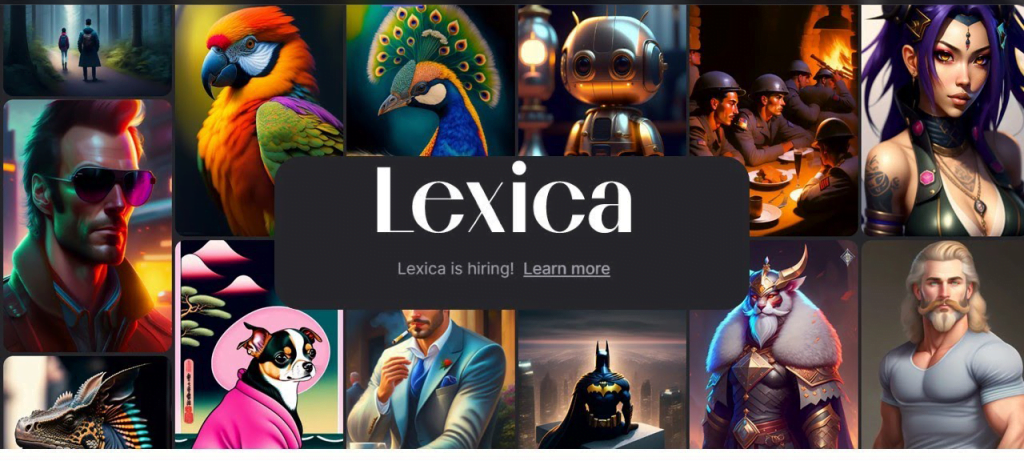 Lexica เครื่องมือค้นหาภาพ - NOVELBIZ