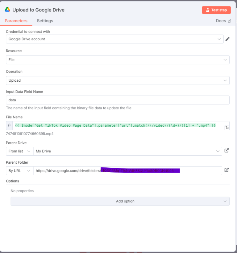 ใช้ n8n ช่วยโหลดวิดีโอ TikTok (ไม่มีลายน้ำ) แล้วส่งต่อขึ้น Google Drive แบบอัตโนมัติ - NOVELBIZ